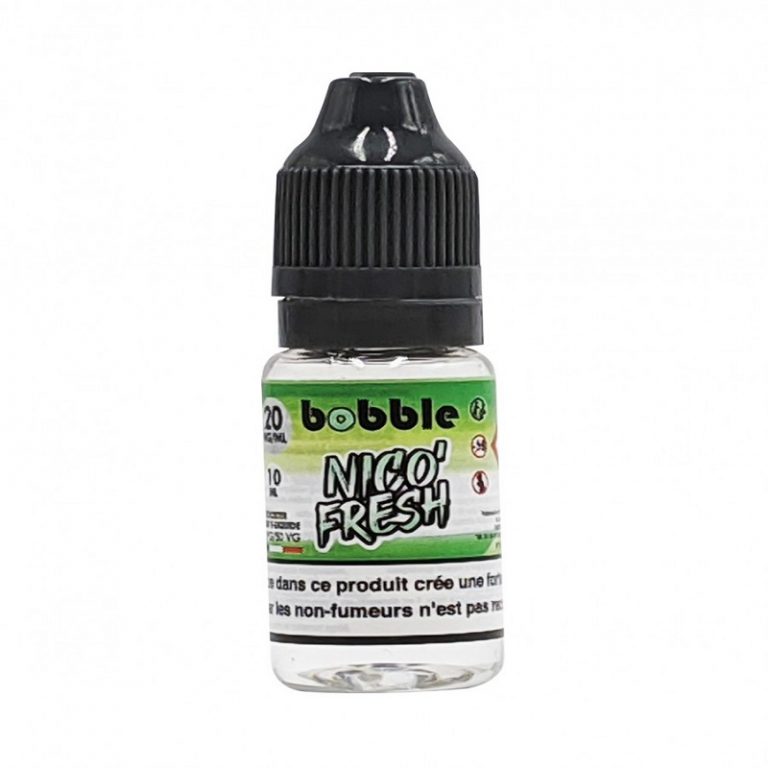 Booster Nico'Cool 20mg - Bobble - OvalePaca - Magasin de cigarette ...